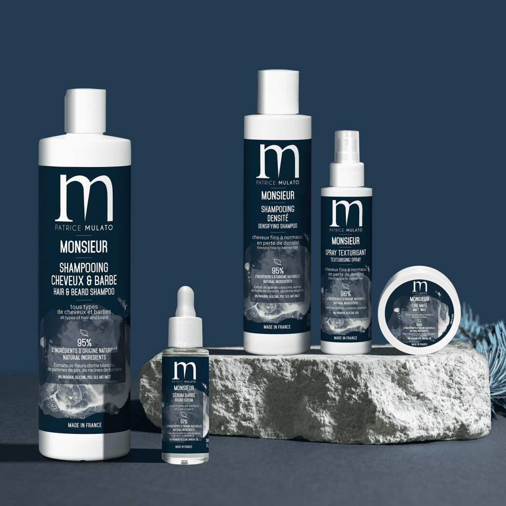 MONSIEUR, la gamme homme par Patrice Mulato - Patrice Mulato